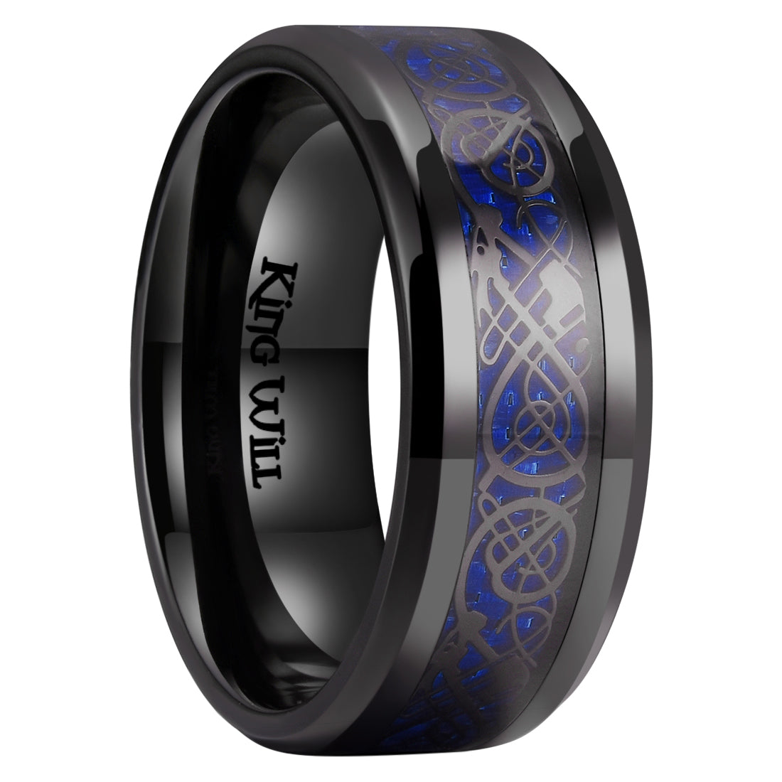 King Will DRAGON™ 9mm stainless steel ring – King Will Rings