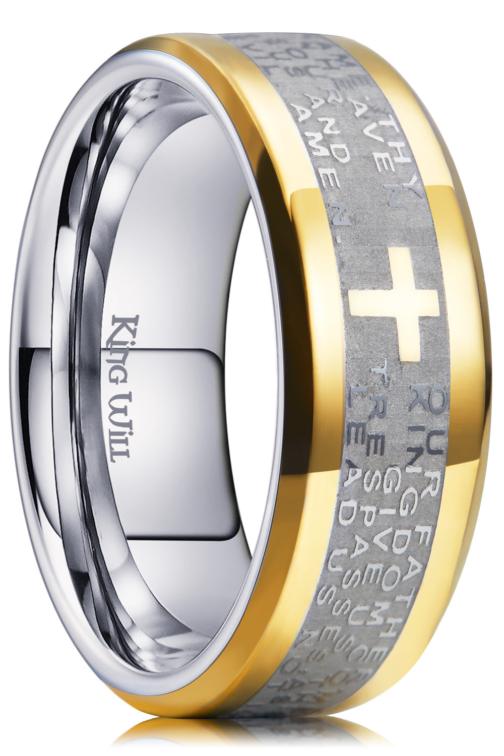 King Will DUO™ 8mm stainless steel ring – King Will Rings