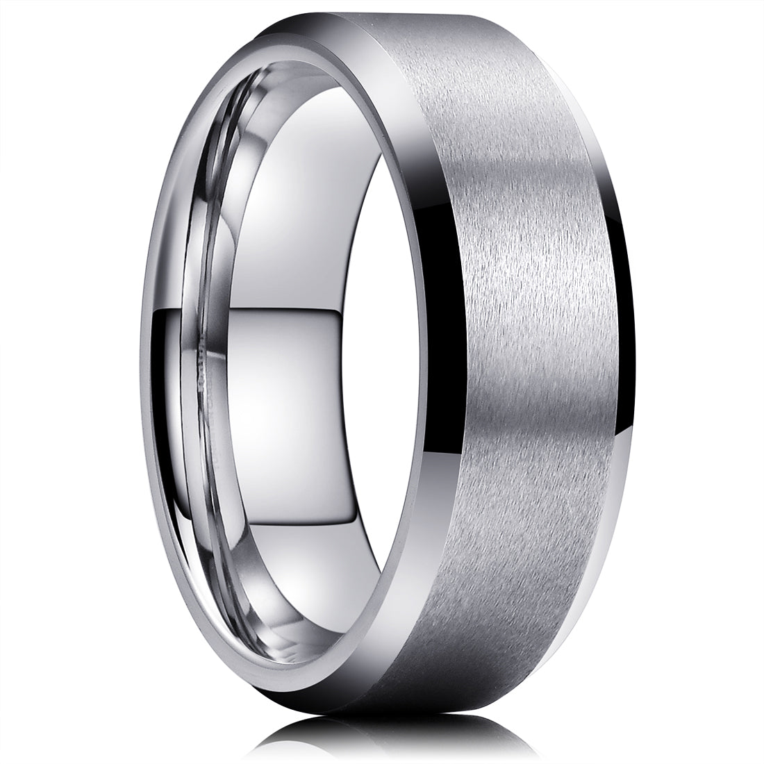 King Will CLASSIC™ 8mm tungsten ring – King Will Rings