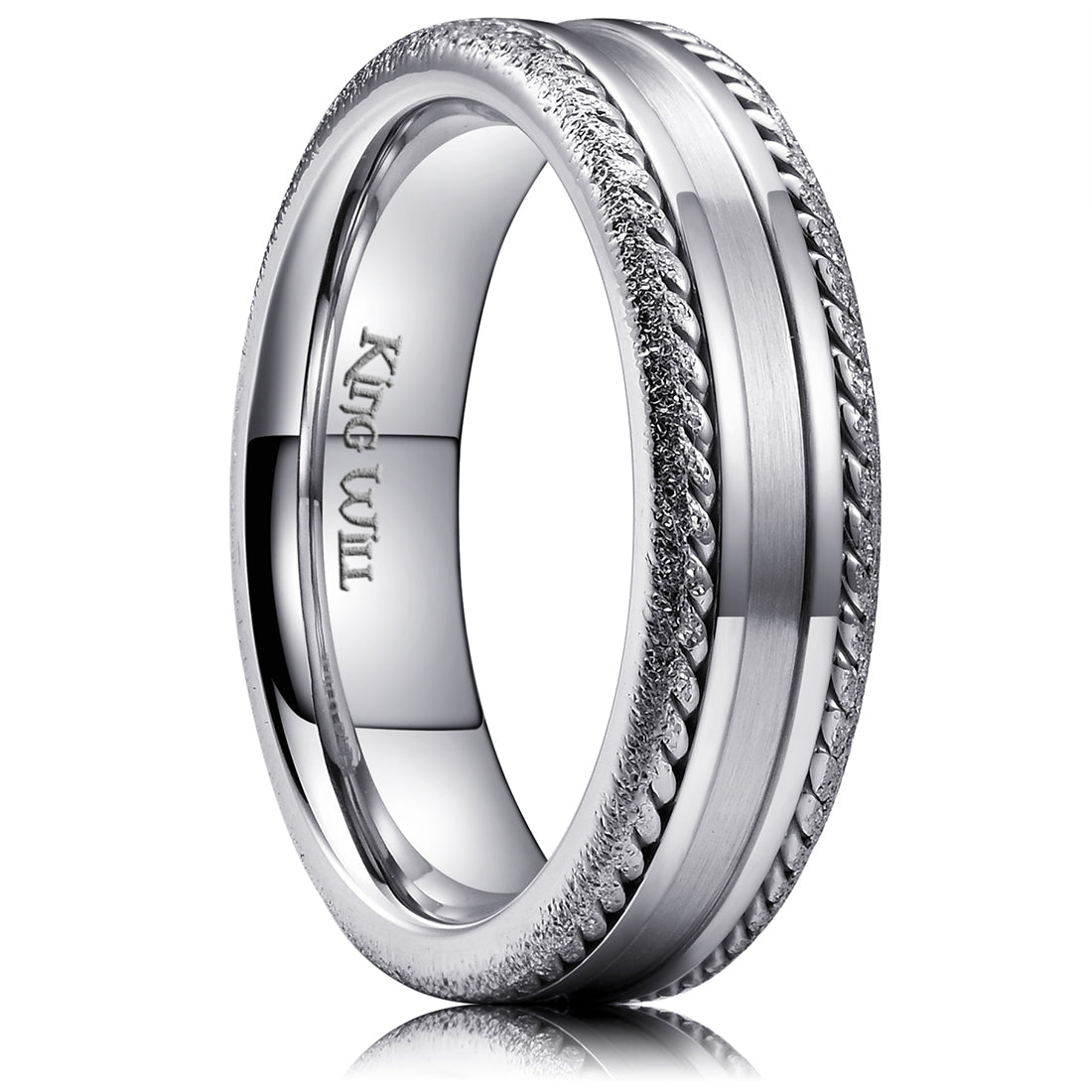King Will CLASSIC™ 6mm stainless steel ring – King Will Rings