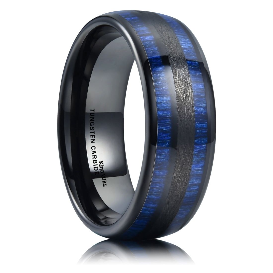 King Will NATURE™ 8mm tungsten ring – King Will Rings