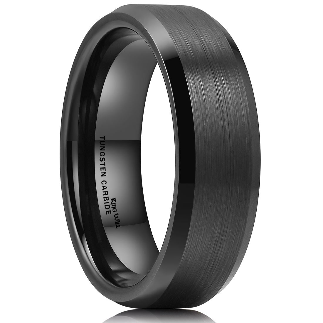 King Will BASIC™ 7mm tungsten ring – King Will Rings