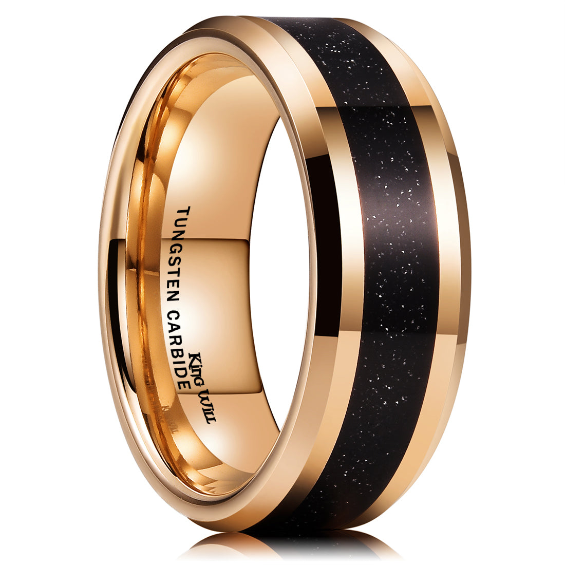 King Will GALAXY™ 8mm tungsten ring – King Will Rings