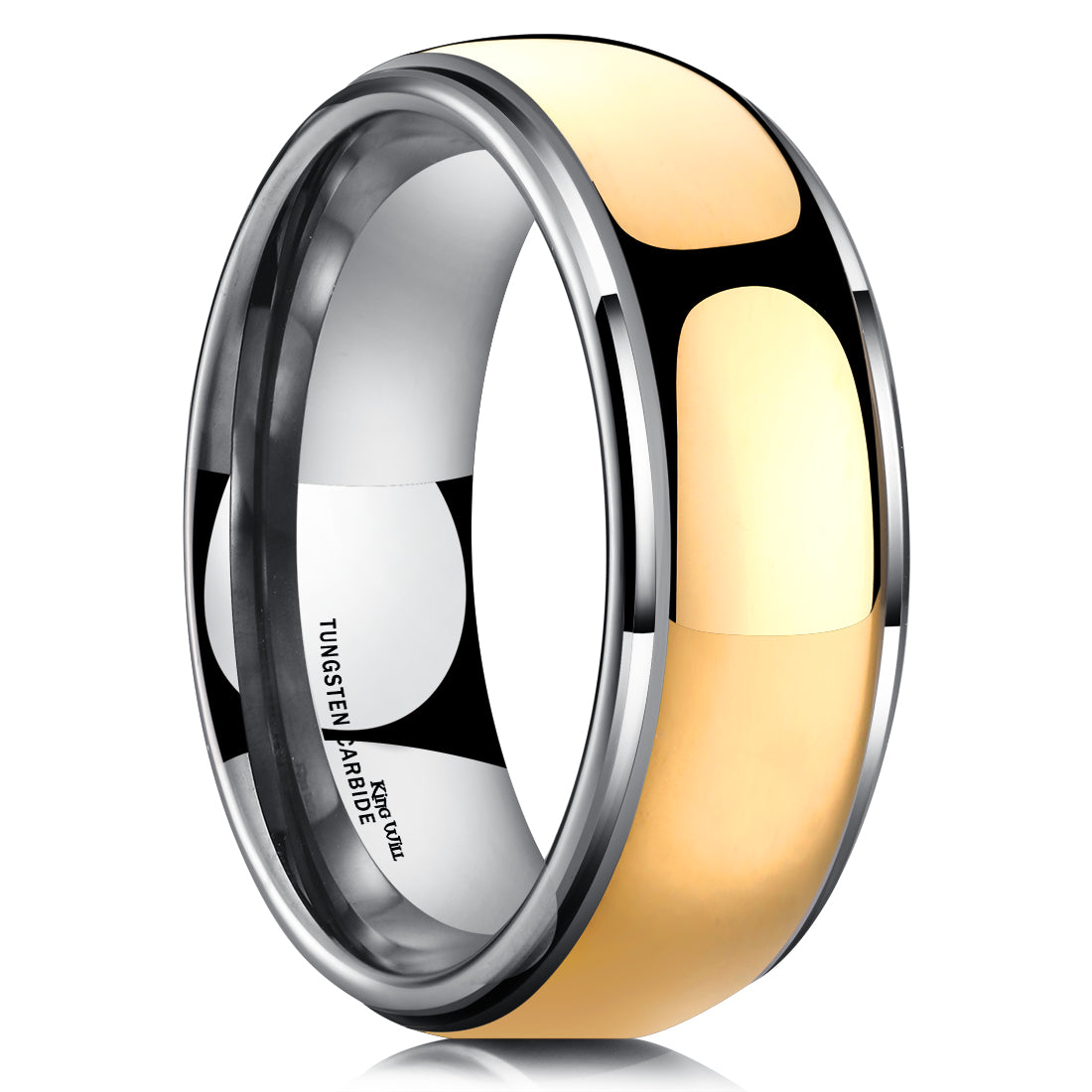 King Will DUO™ 8mm tungsten ring – King Will Rings
