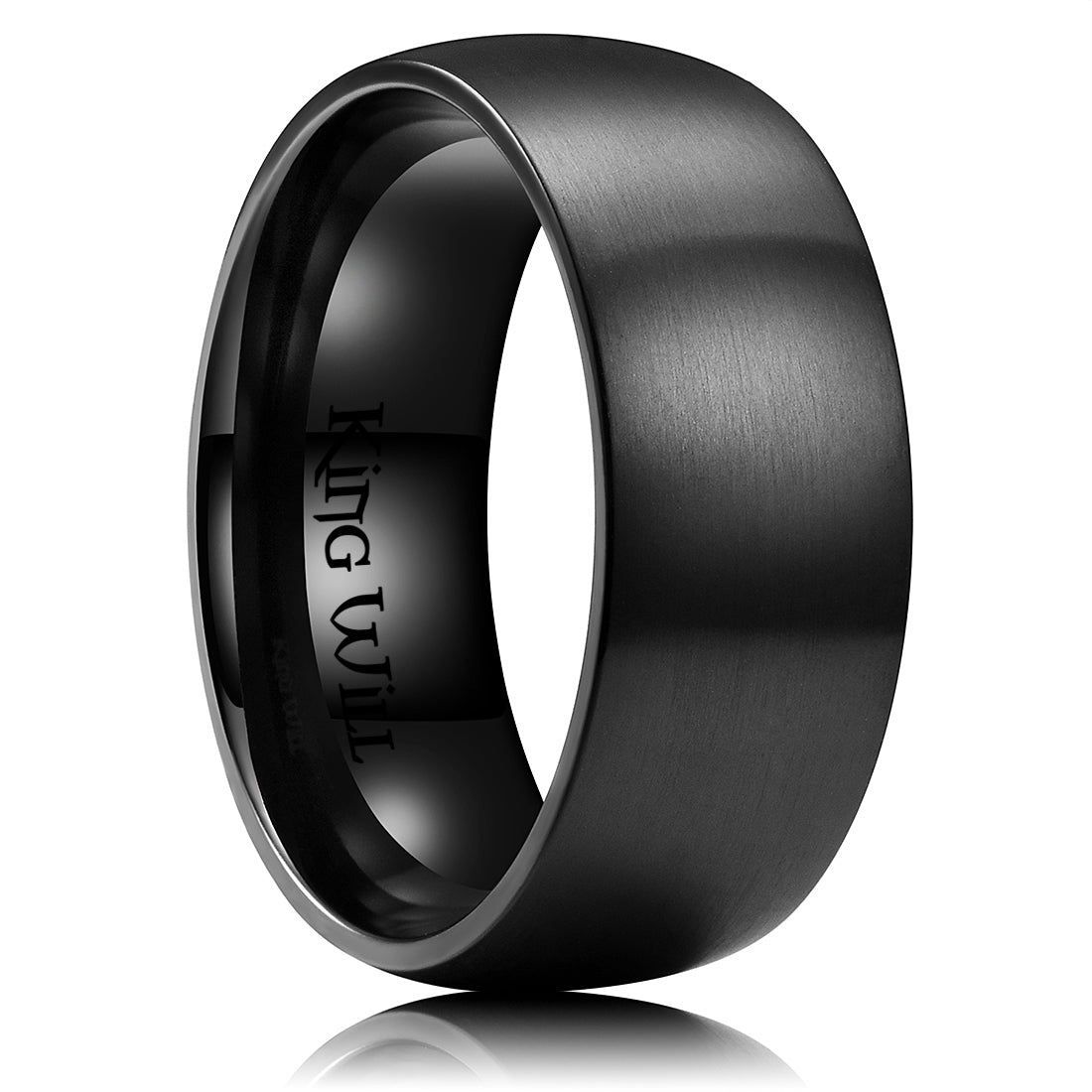 King Will BASIC™ 9mm titanium ring – King Will Rings