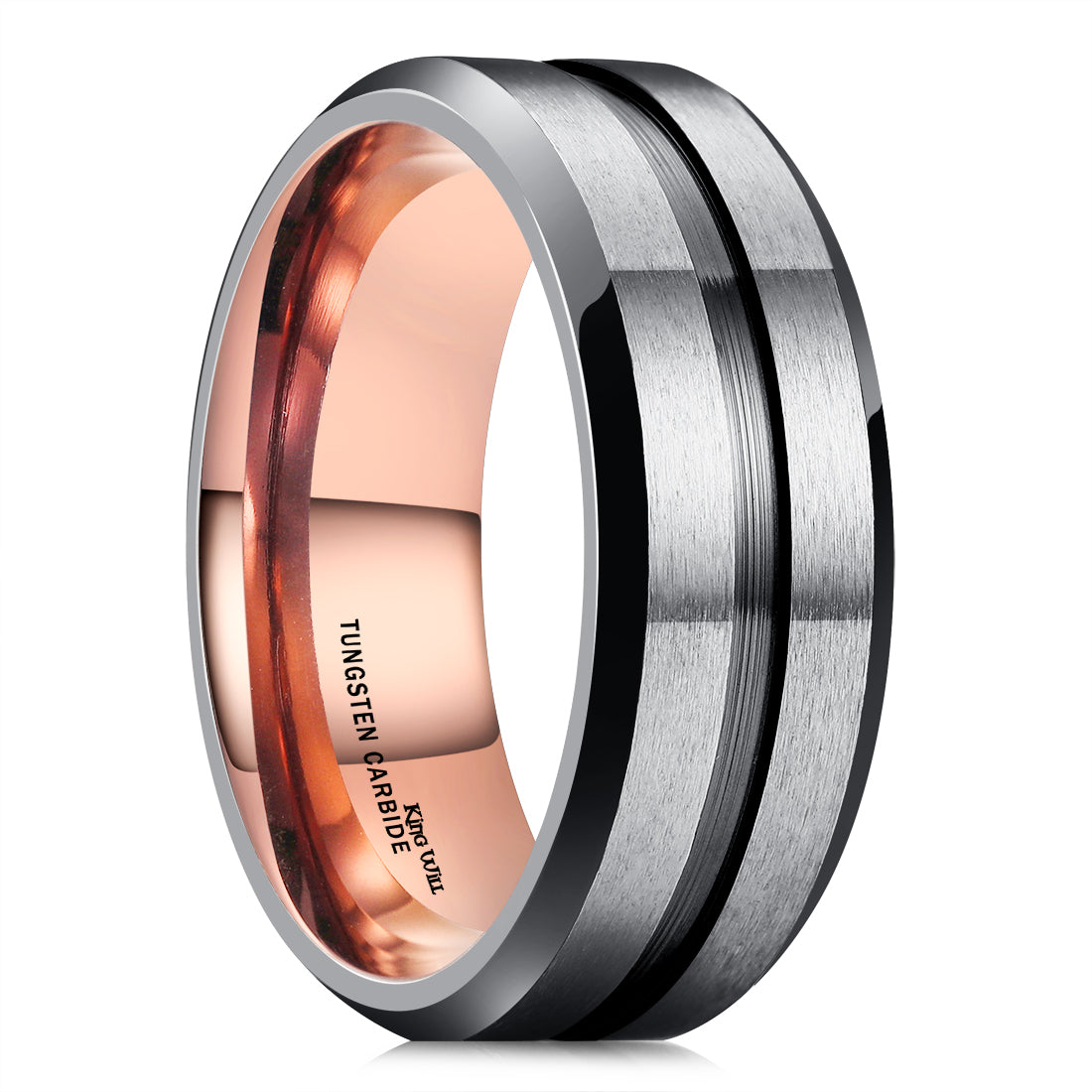 King Will LOOP™ 8mm titanium ring – King Will Rings