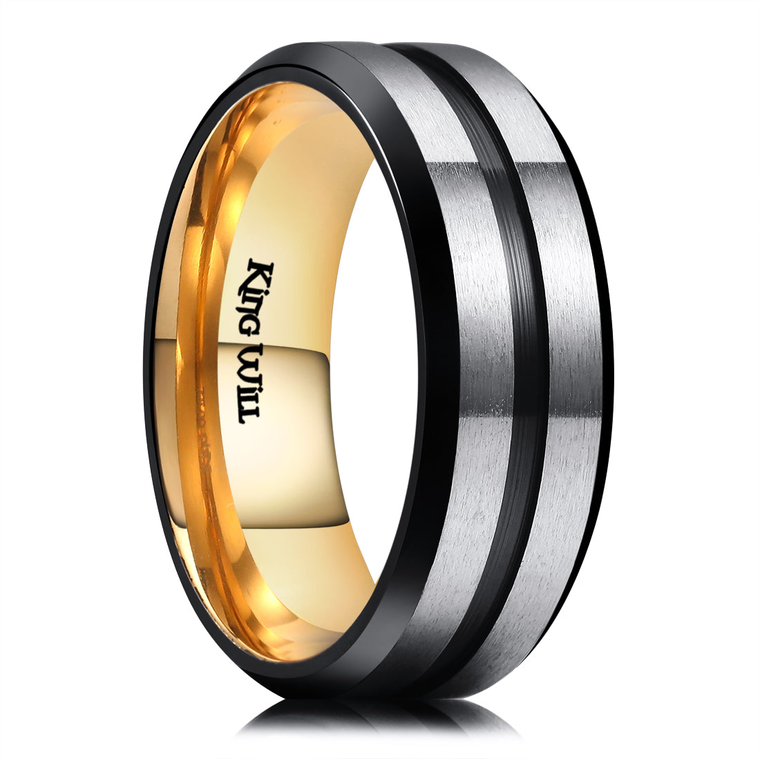 King Will LOOP™ 8mm titanium ring – King Will Rings