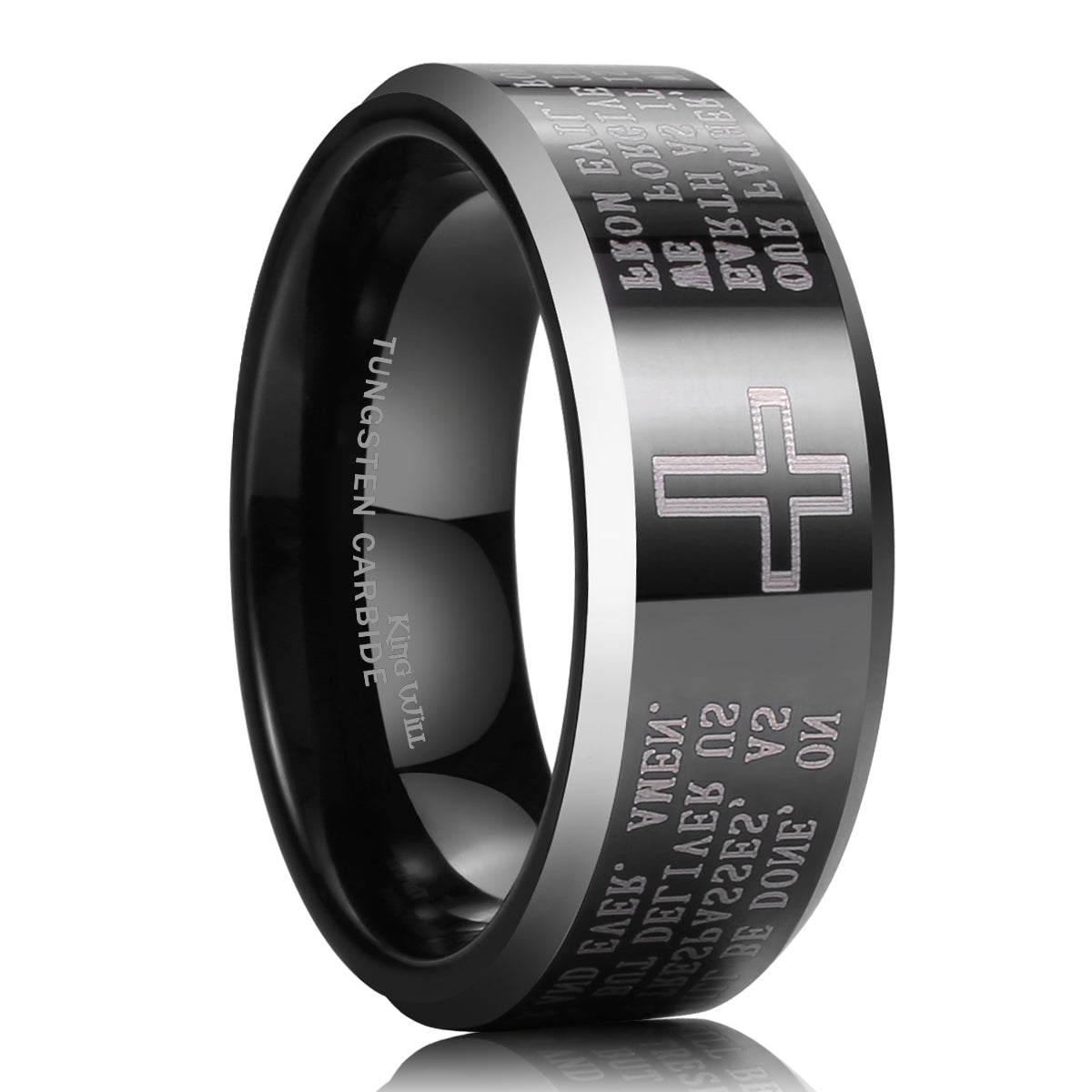 King Will BASIC™ 8mm tungsten ring – King Will Rings