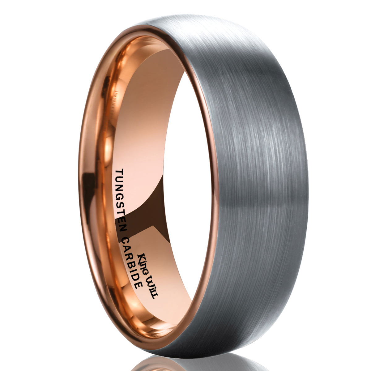 King Will DUO™ 6mm tungsten ring – King Will Rings