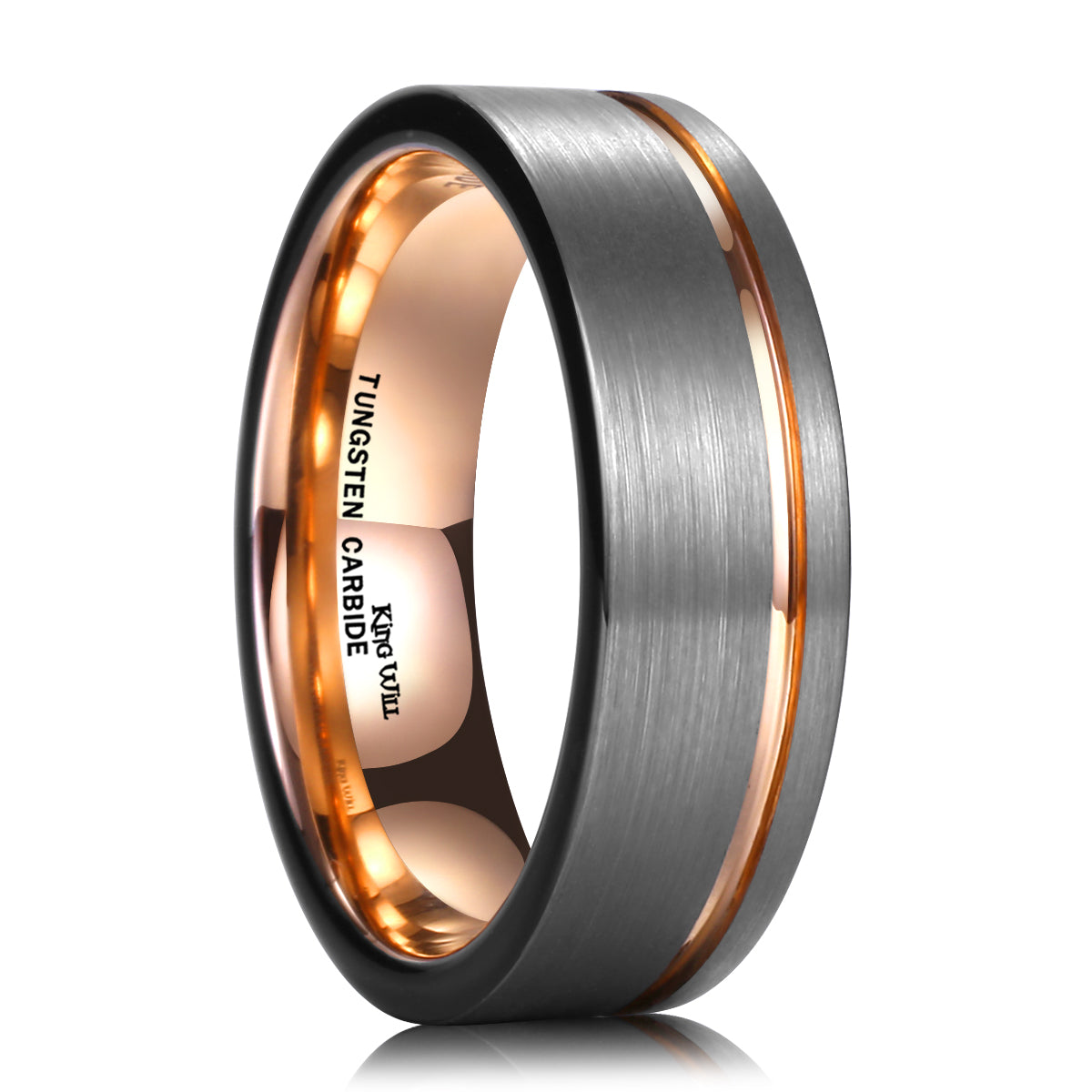 King Will LOOP™ 7mm tungsten ring – King Will Rings